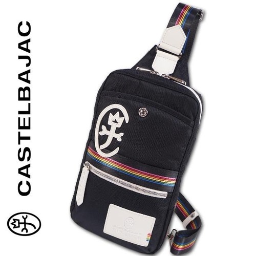 CASTELBAJAC Body Bag Journey Men's Black New Genuine Product Regular ...