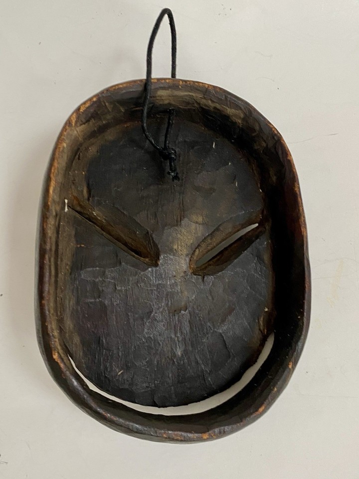 Hand Carved African Smiling Mask “Monkey Mask” | eBay