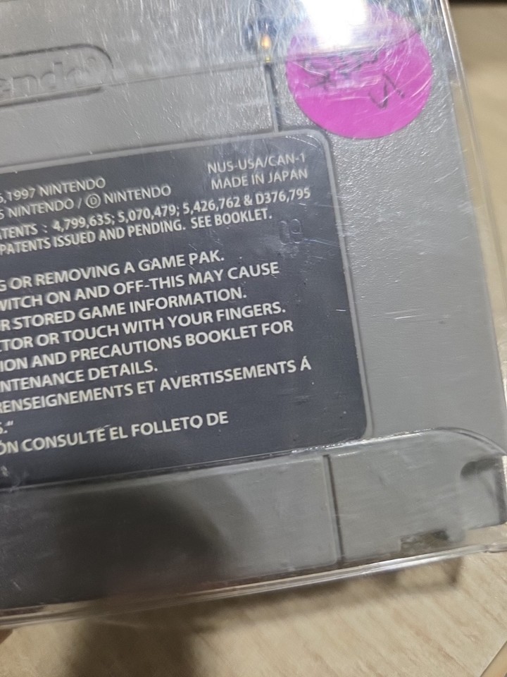 Paper Mario Nintendo 64, 2001, N64 Authentic Cartridge | eBay