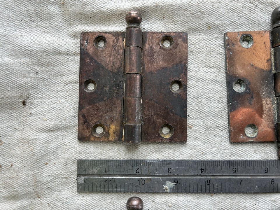 Copper Oxide flashed japanned finish hardware lot -30 pieces | eBay