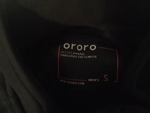 ORORO Mens Fleece Heated Jacket & Battery Pack - Black, Size S | eBay