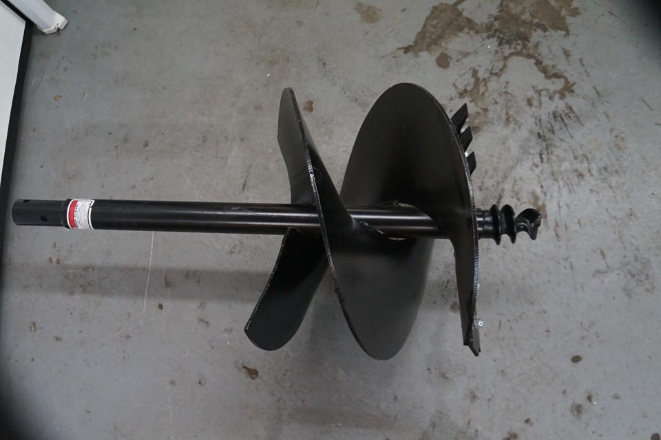 24" Auger Bit. , Heavy Duty 24" Diameter for 2" round gear box shafts ...