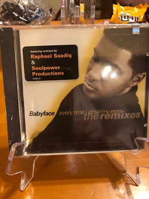 BABYFACE - Every Time I Close My Eyes (CD Single, 1996) Factory Sealed ...