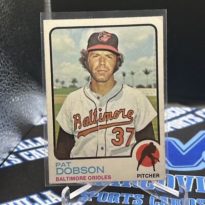1973 Topps Baseball Pat Dobson Card #34 Baltimore Orioles EX+ (D) | eBay