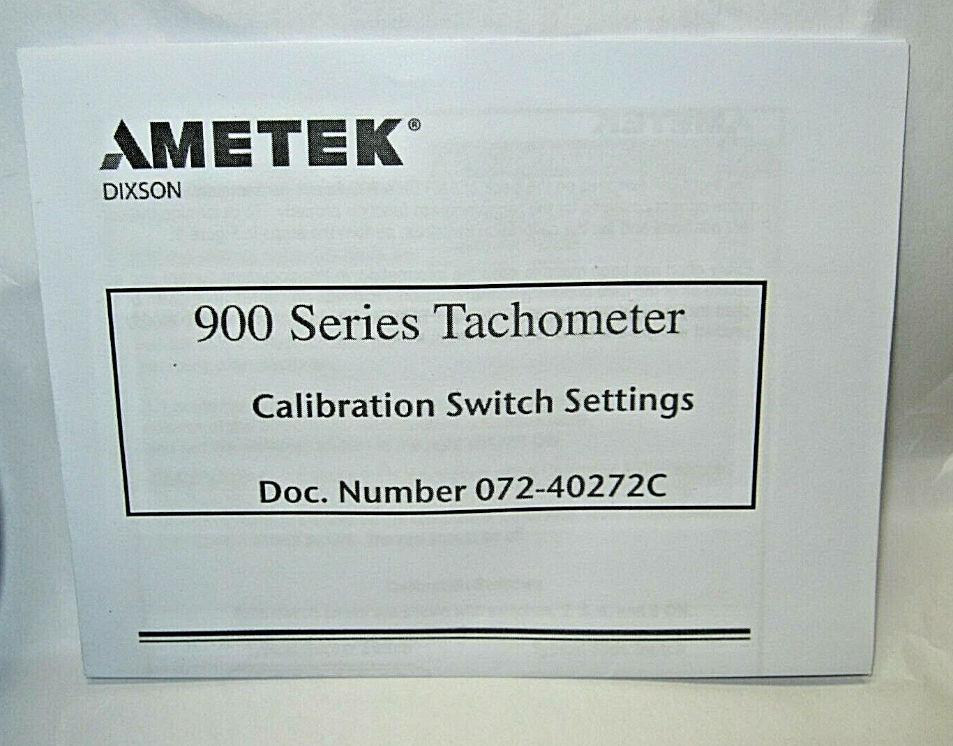 ~ BRAND NEW KENWORTH 5" TACHOMETER 900 SERIES 3000 rpm's from AMETEK w ...
