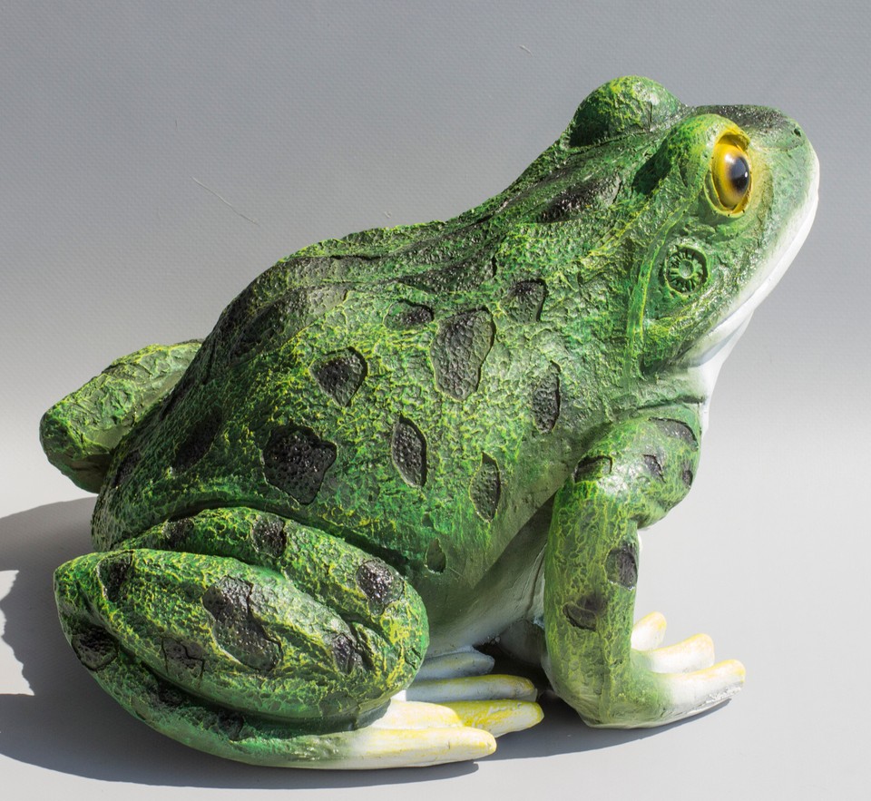Coin Bank Frog Toad Figurine Money Piggy Box Adult Statue Feng Shui ...