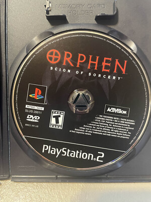 Orphen Scion of Sorcery DISC ONLY Tested PS2 PlayStation 2 Sony ...