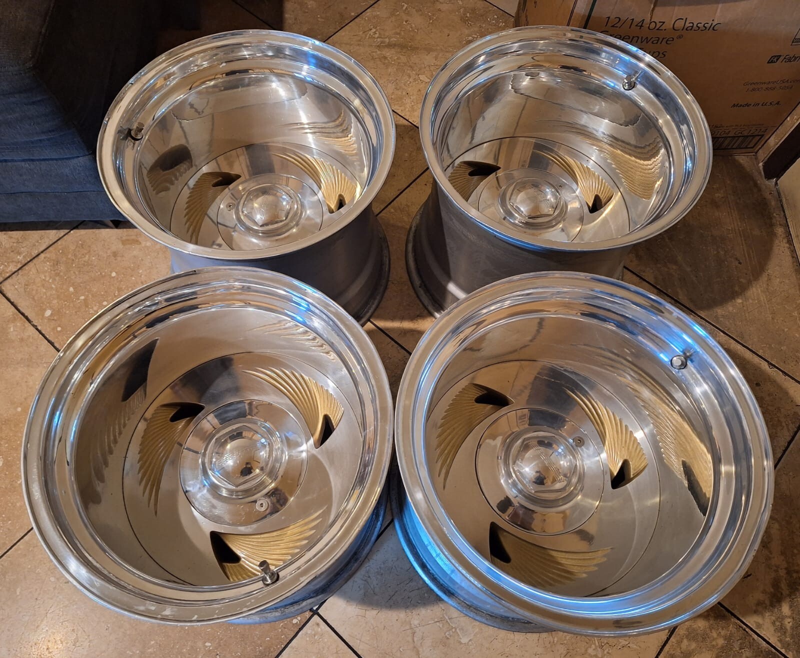 15x12.5 Prime 254 5x5 5x4.5 wheel Chevy rim Boyd Centerline Eagle Alloy ...