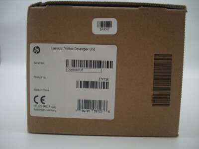HP Z7Y73A Developer Unit yellow Color LaserJet Managed MFP E77822 ...