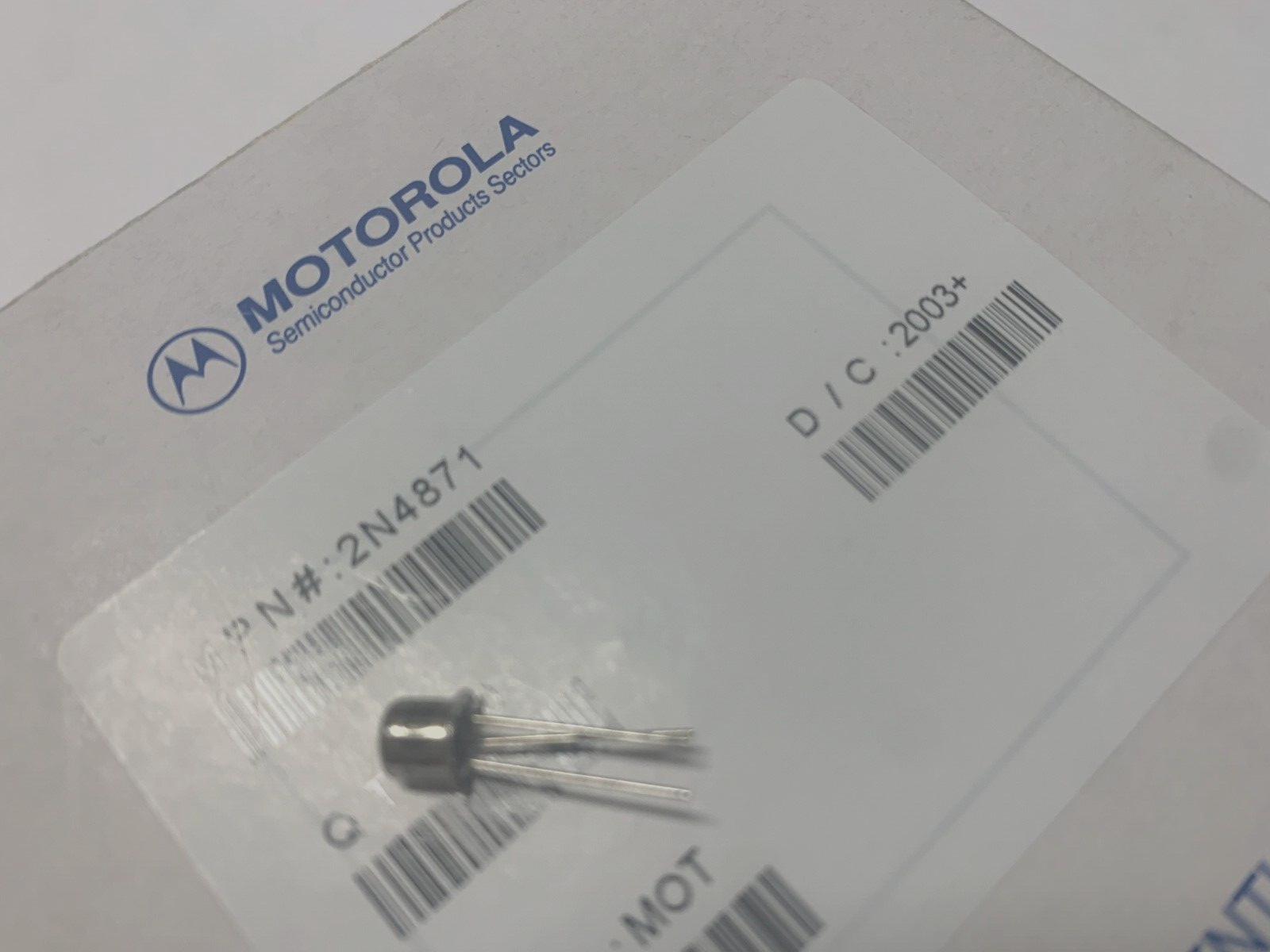 5 Pieces 2N4871 Transistor New Original MOTOROLA | eBay