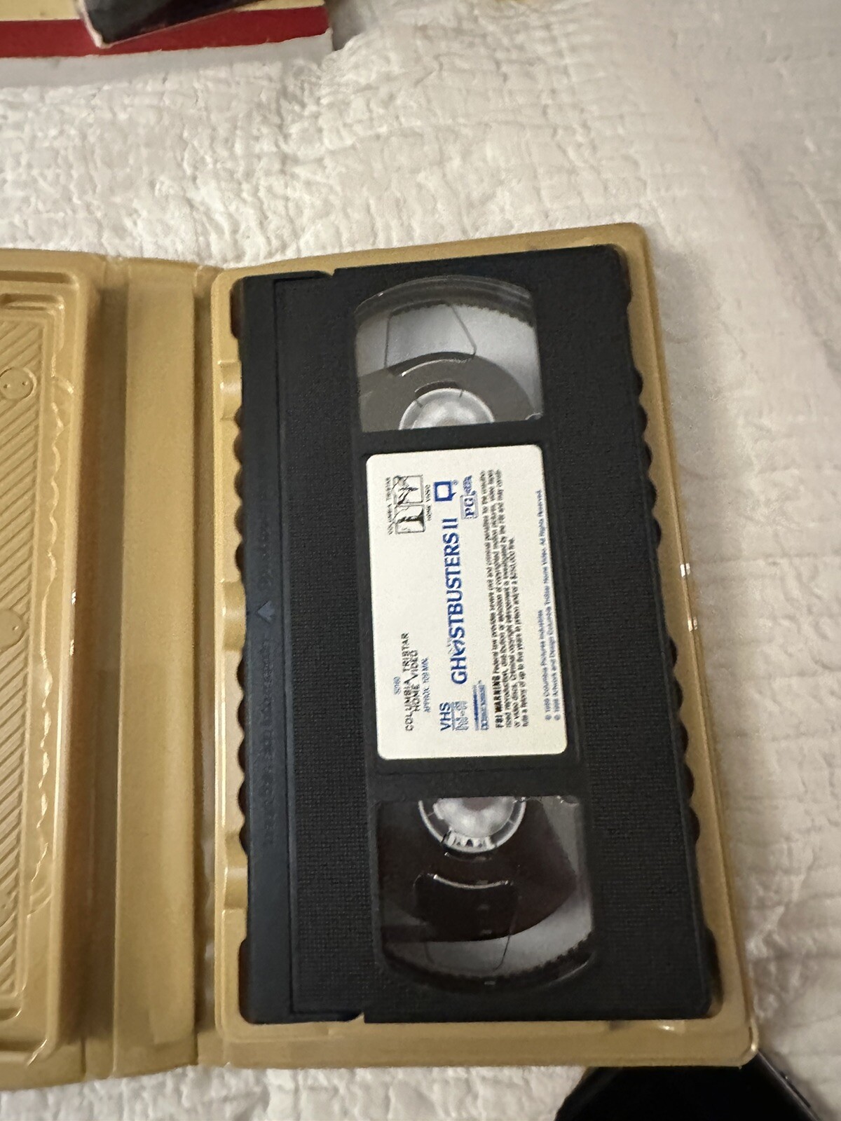 Ghostbusters 2 VHS - Gold Clamshell Columbia Tristar Family Collection ...
