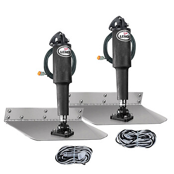 Trim Tab Kit Standard Lenco 9"L x 12"W Electro-Polished wo/Switch | eBay