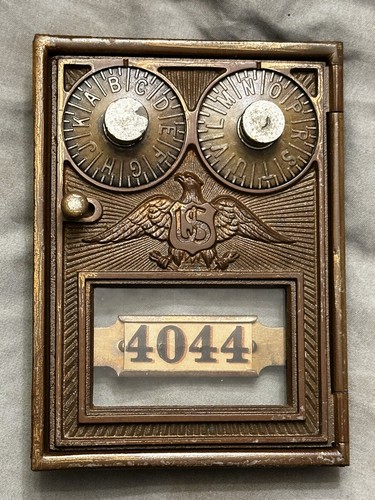 Vintage Corbin Post Office Box Door! | eBay