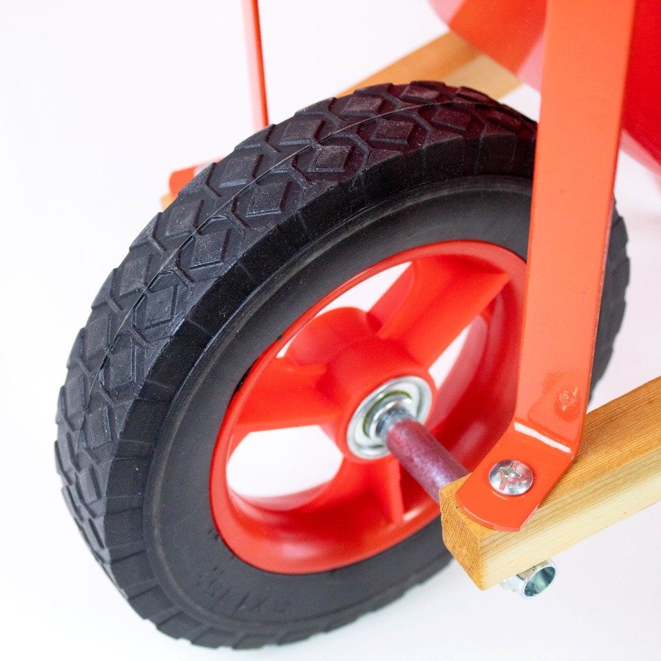 Seymour Fully Functional Metal Frame Poly Bed Wheelbarrow for Children ...