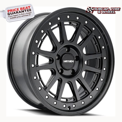 MAYHEM COMPASS 8305 MATTE BLACK - 20X9 - 5-127 BP, 0MM Offset (1 Wheel ...