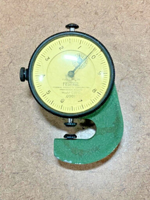 Indicators - Federal Dial Indicator Gauge
