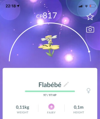 Yellow Flabébé Pokemon Gen6 Go Regional Pokémon Flabebe (Floette ...