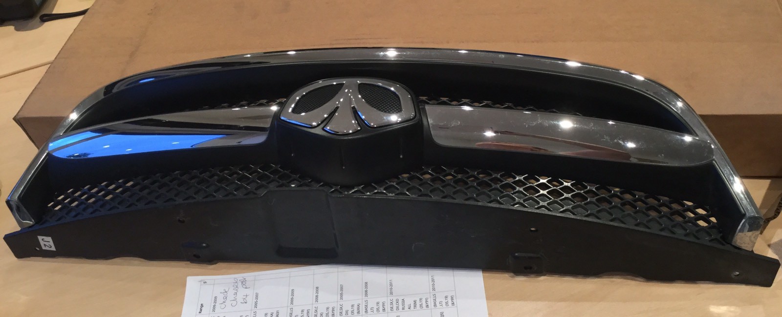 BNIB GENUINE GM DAEWOO LACETTI OPTRA NUBIRA RADIATOR GRILLE 96547248 | eBay