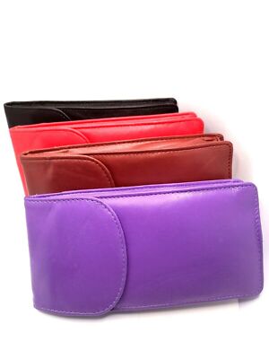 AKSHIDE Soft Double spectacle case with Two Slots for /Glasses/Spex ...