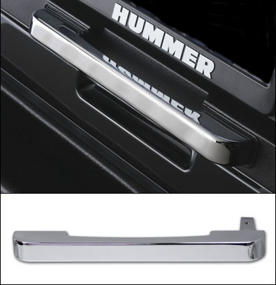 Pirate Chrome Billet Aluminium Rear Hatch Handle for 2003-2009 HUMMER ...