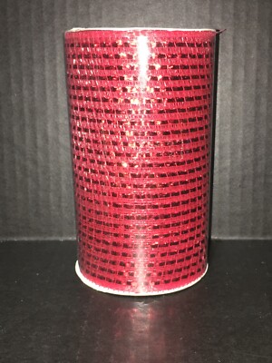 Christmas Celebrate It Extra Wide Red Ribbon 5.5” x 6 yds New | eBay