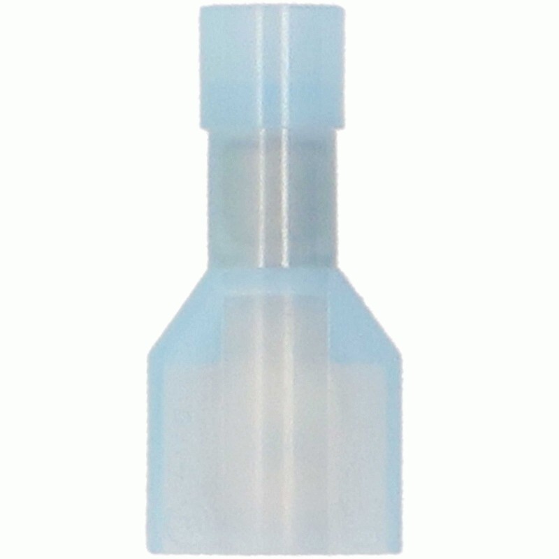 INSTALL BAY BNMD250F / BLUE Nylon Male Quick Disconnect 16-14 Gauge ...