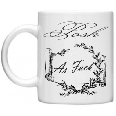 Posh As F*ck Rude Fancy Crude Novelty Funny Rich Secret Santa 11oz Mug ...