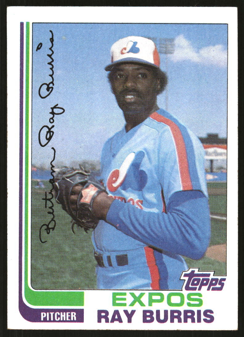 1982 Topps Ray Burris #227 Montreal Expos | eBay