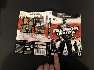 freedom fighters gamecube Artwork Insert only | eBay