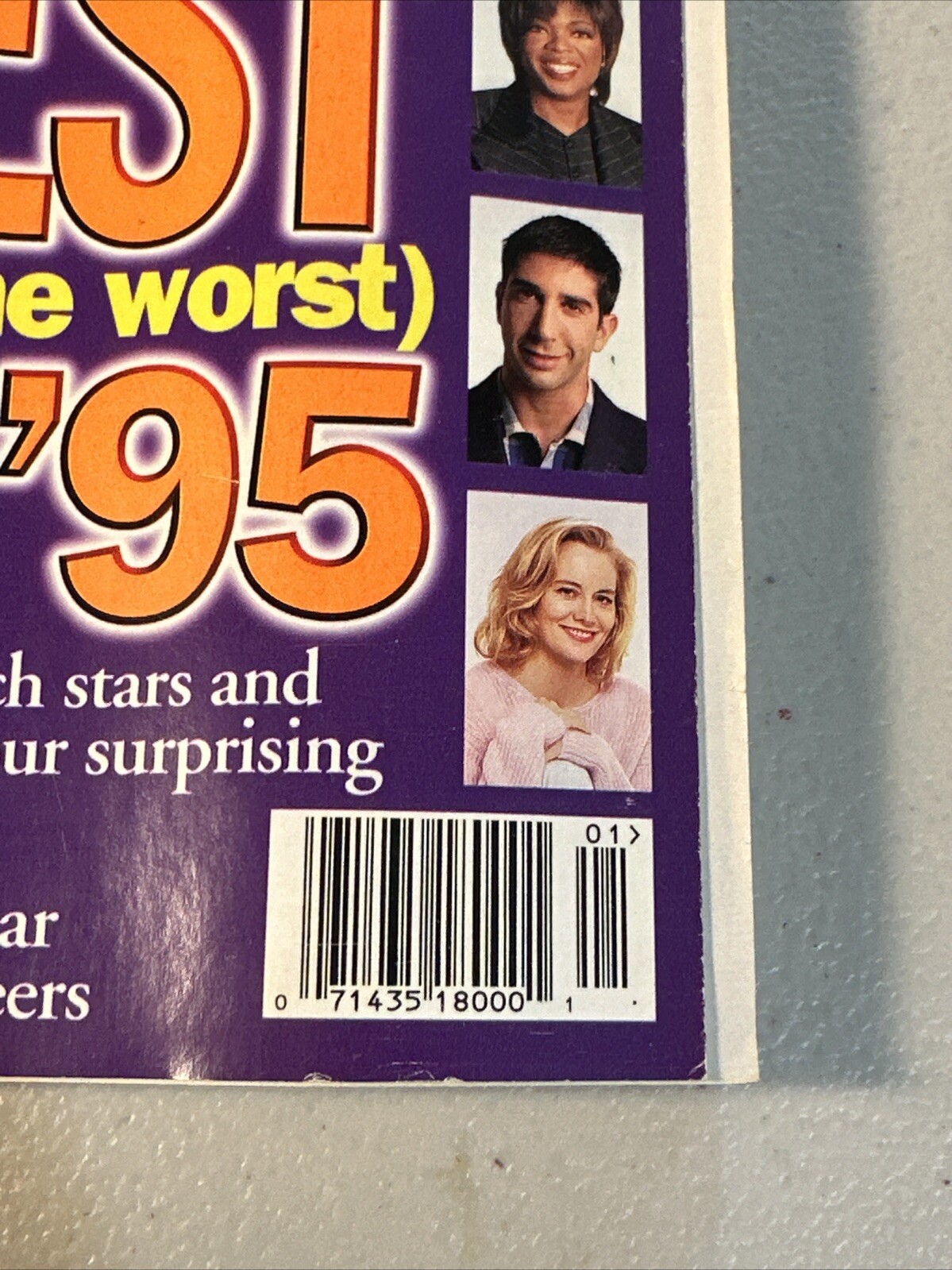 January 6-12, 1996 TV Guide The Best Of ‘95 Cover | eBay