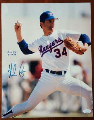 Nolan Ryan JSA Coa Signed 11x14 Rangers 5000 K`s Photo Autograph | eBay