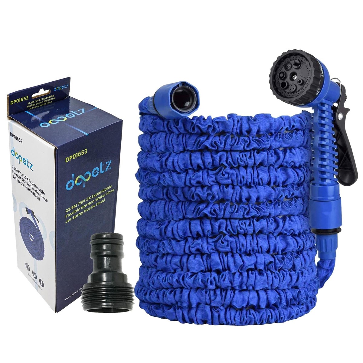Expanding Expandable Flexible Garden Hose Pipe With Spray