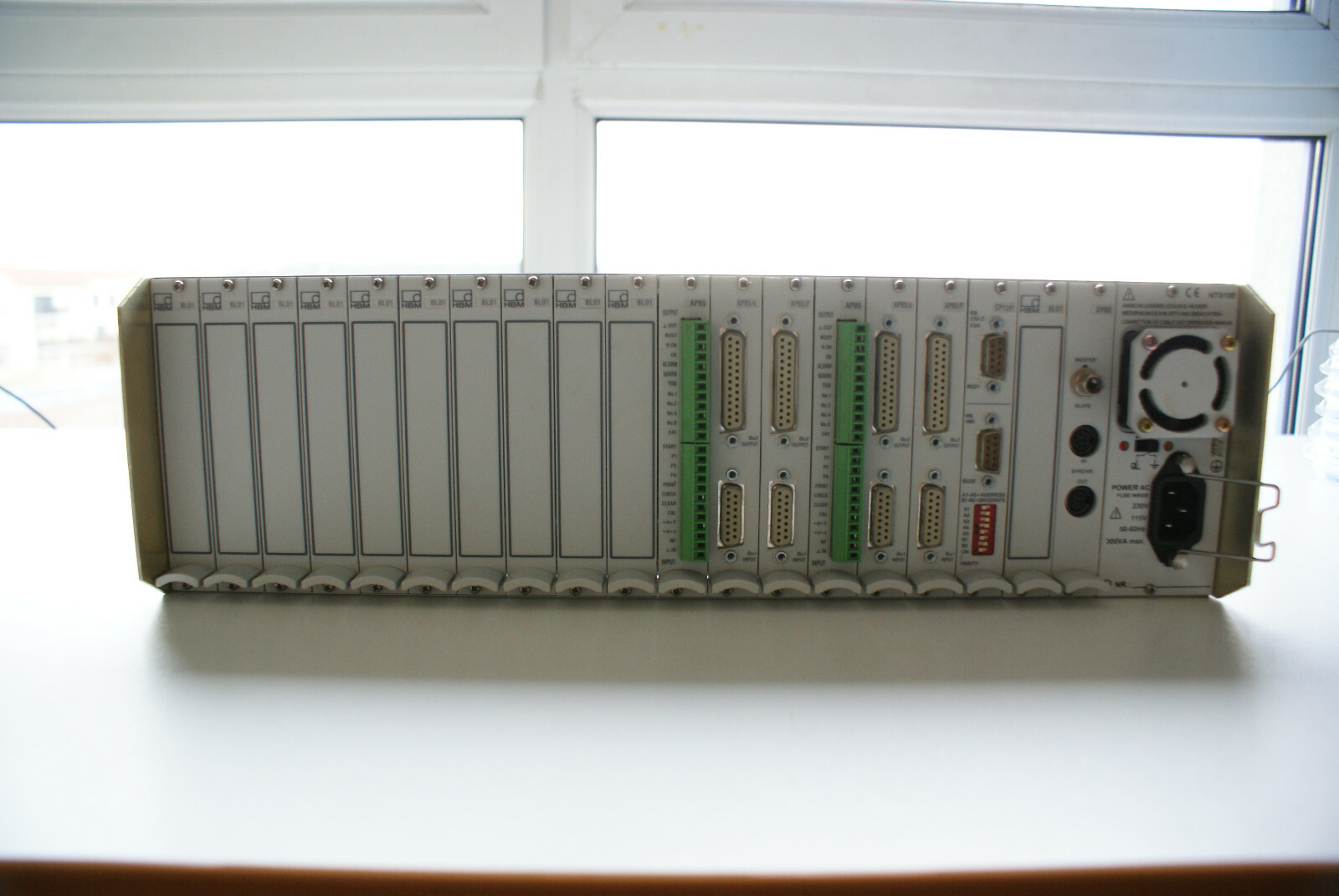 HBM Hottinger Baldwin Messtechnik MGC press with ML85 and AP85 & AB22A MGCplus | eBay