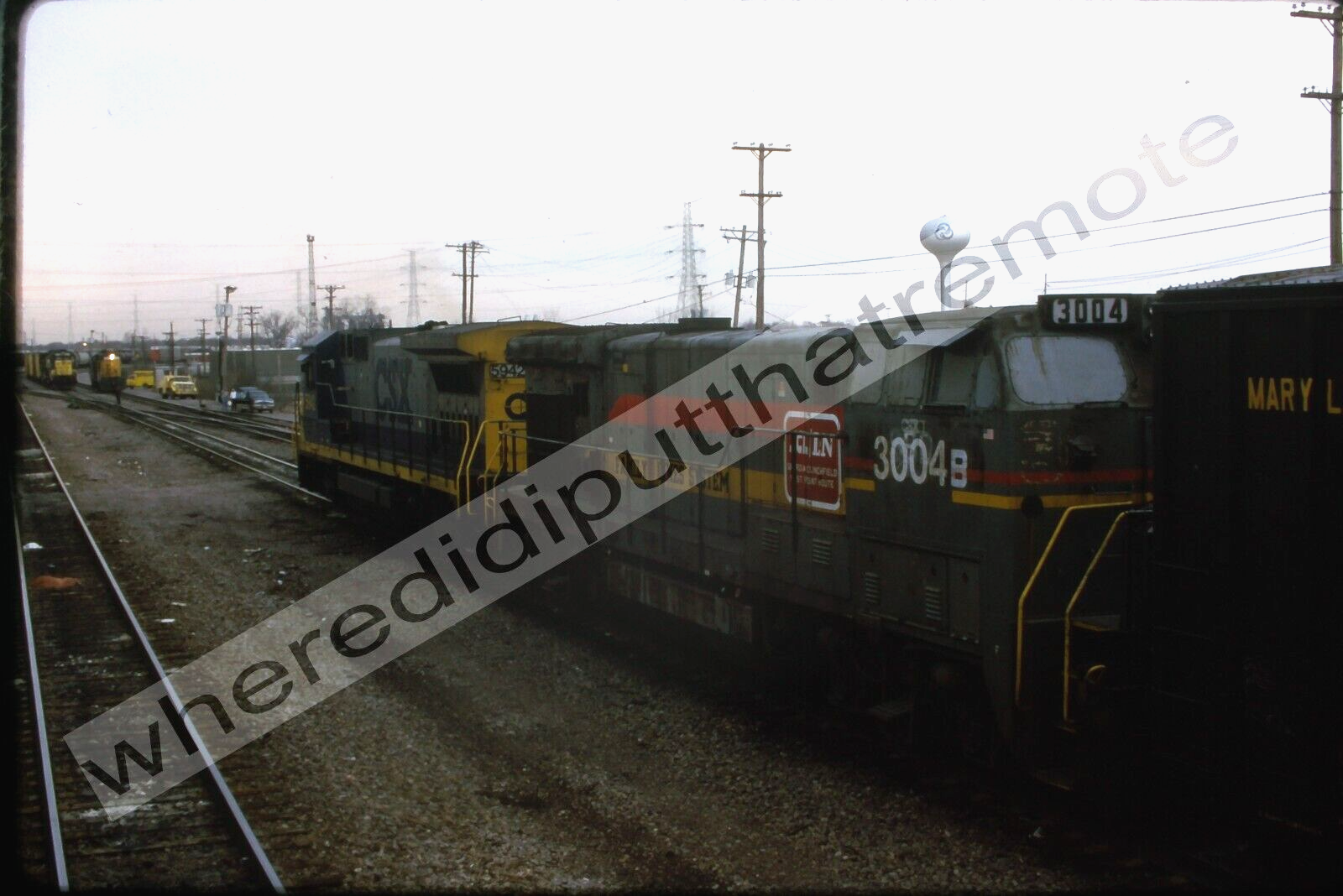 Original Slide Seaboard System SBD 3004B GE BQ23-7 Proviso ILL 4-94 | eBay