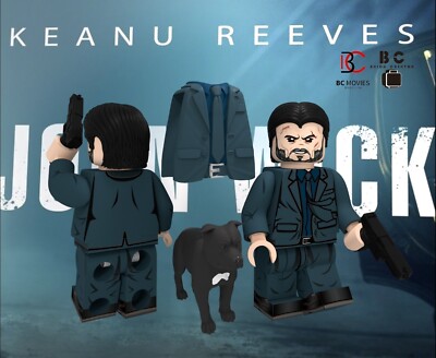 custom 3th party minifig bc brickcreator keanu reeves | eBay