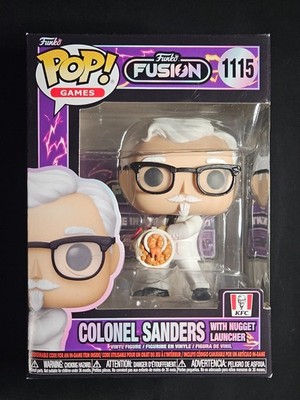Funko Pop! - Colonel Sanders w/ Nugget Launcher - Funko Fusion - #1115 ...
