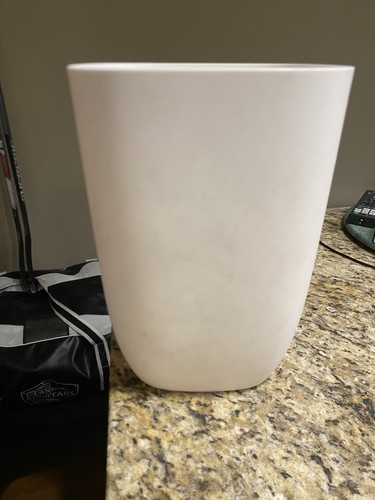 3 Gallon White Small Square Trashcan for Bedroom/Bathroom | eBay