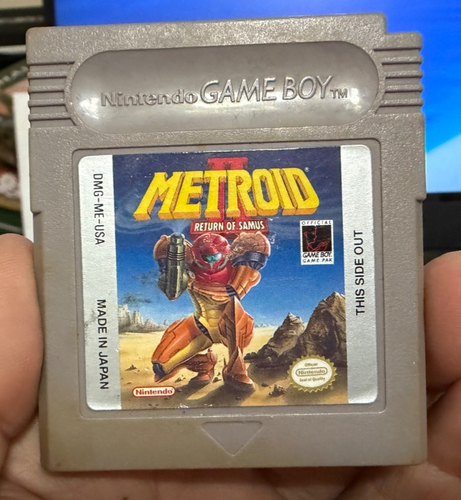 METROID II : RETURN OF SAMUS - VINTAGE Nintendo Game Boy Video Game ...