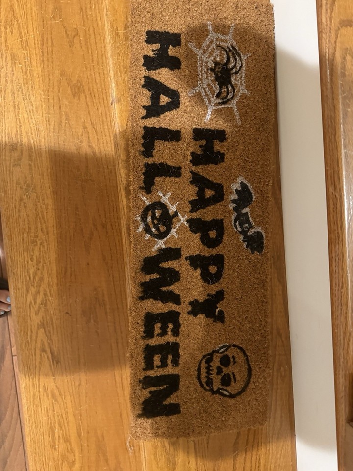 Halloween Rug Insert | eBay