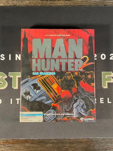 Manhunter 2 Sierra MS-DOS 3.5"/5.25" Disks Factory Sealed Near Mint | eBay