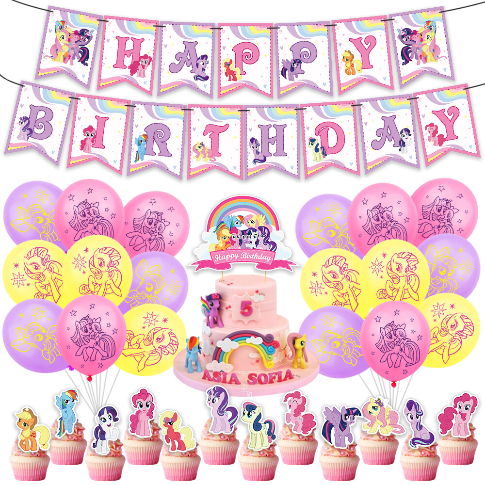 My Little Pony Birthday Party Ideas Decorations