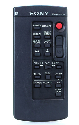 Sony RMT-809 Télécommande d'origine pour Caméscope Video 8 (Réf#T-330 ...