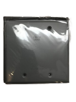 Bell Box Blank Box Cover 2 Gang 10 Pack | eBay