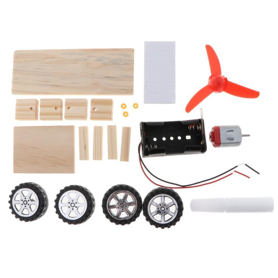 DIY Wind Powered Car Model Kits School Physics Science STEM Educational Toys | eBay UK