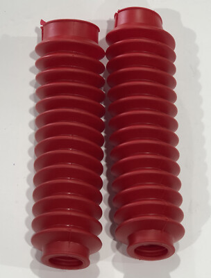 Red Shock Dust Boot Covers Set of 2 Suspension Parts | Right | United ...