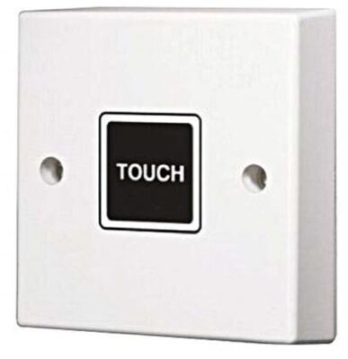 Touch Timer Light Switch, 20 min, Wall Mount, 2 Way, 1 Gang 220 240 V ...