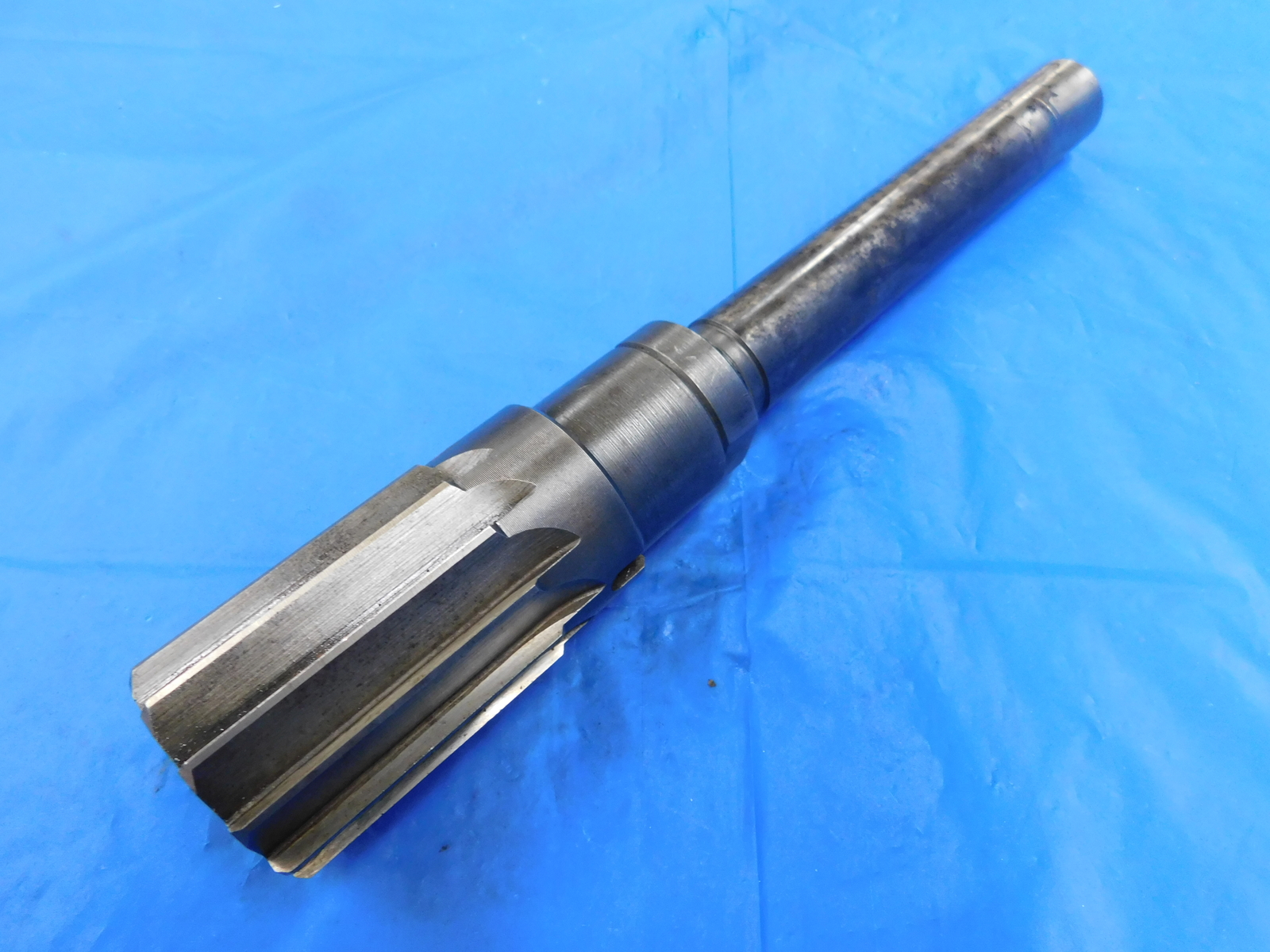 2" O.D. HSS SHELL REAMER WITH No. 8 ARBOR X 1 1/8" DIA. SHANK 12 FLUTE ...