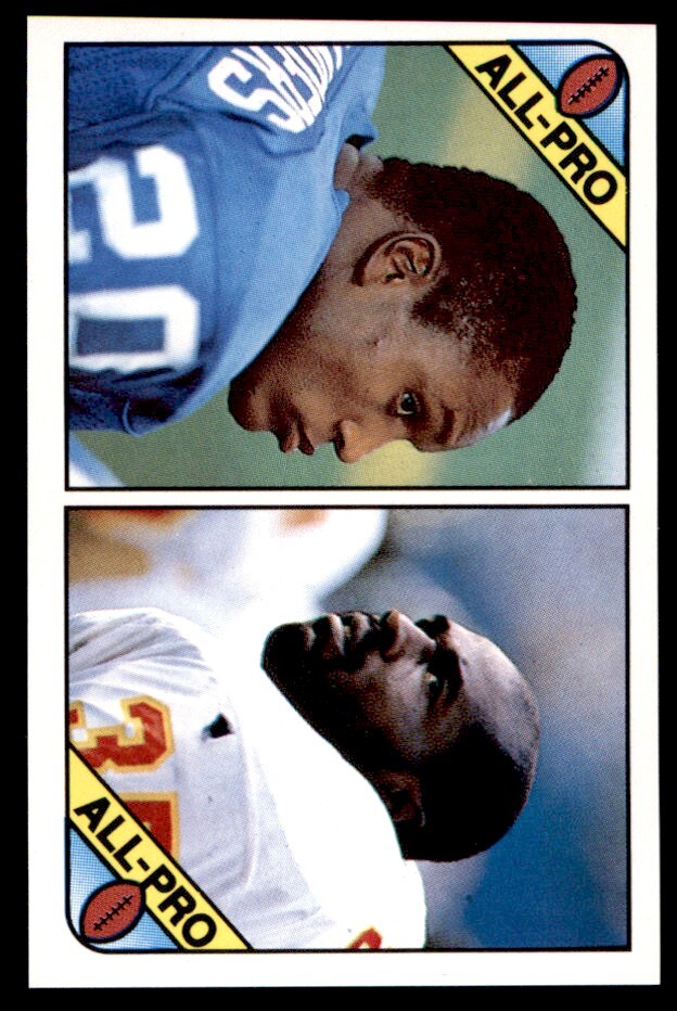 1990 Panini Stickers Barry Sanders 3 Different Sticker Set Mint Oddball ...