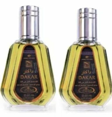 Dakar by Al Rehab 50ml Fresh Spicy Citrus Musky Eau de Perfume Spray 2 ...