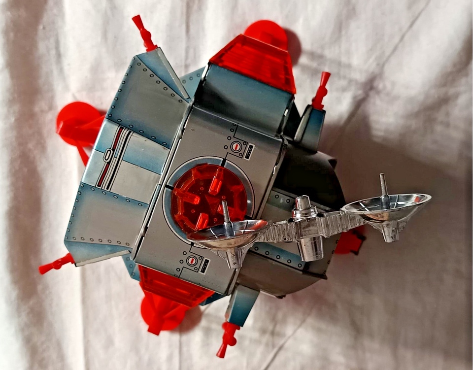 1969 DSK DAISHIN Apollo - II American Lunar Module Space Tin Toy Japan ...
